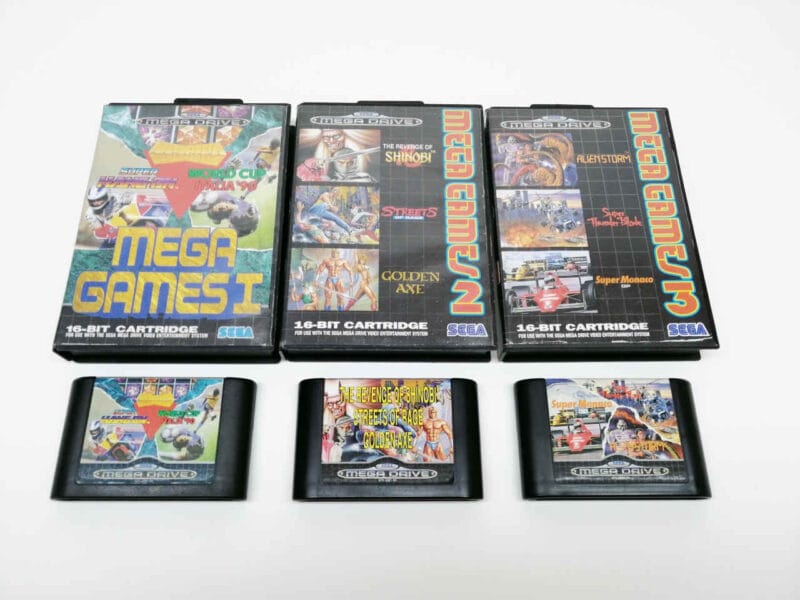 Mega Games 1, 2 & 3 SEGA Mega Drive 3 Game Bundle | Epic Items