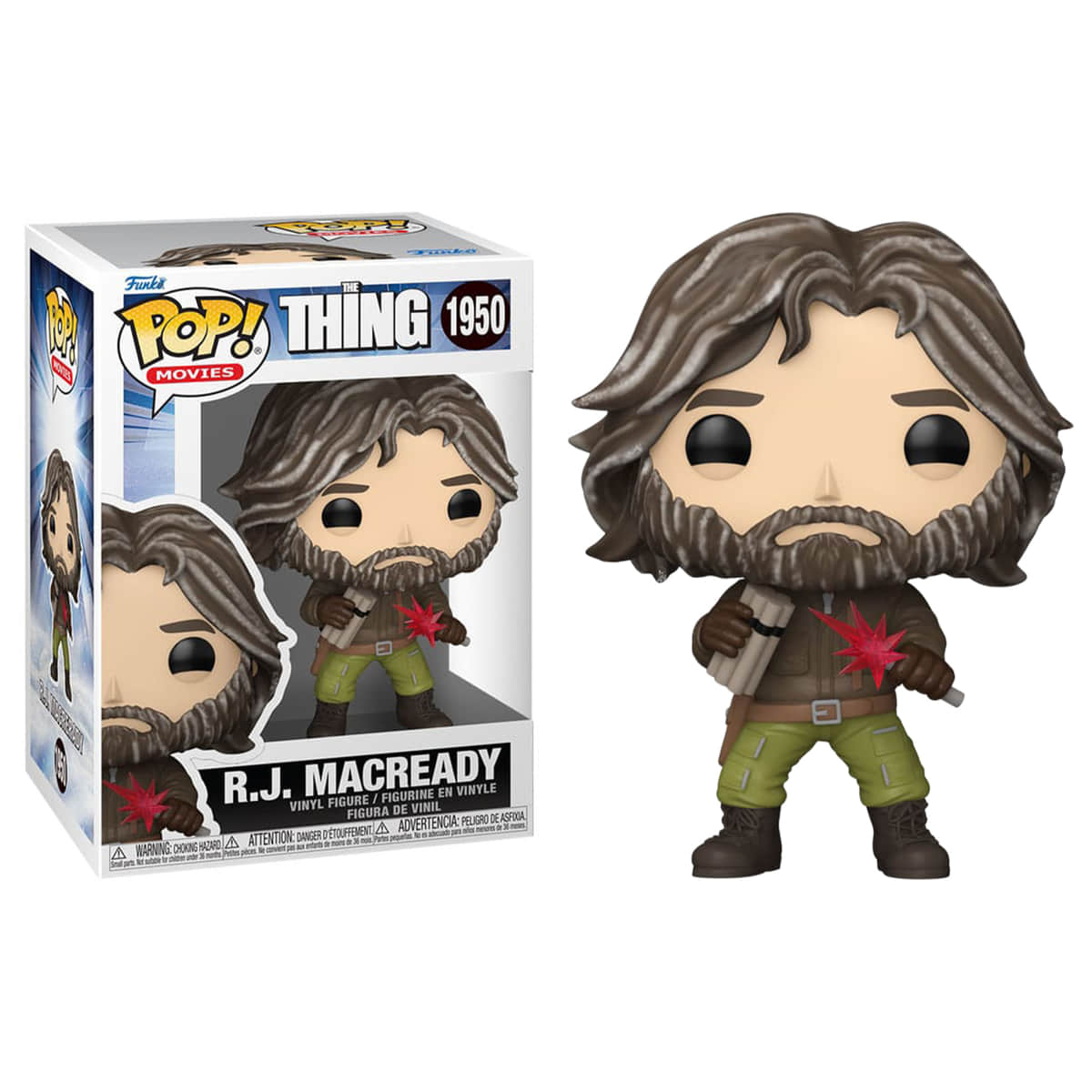 Funko The Thing POP! Movies RJ Macready & Dog Thing Figures